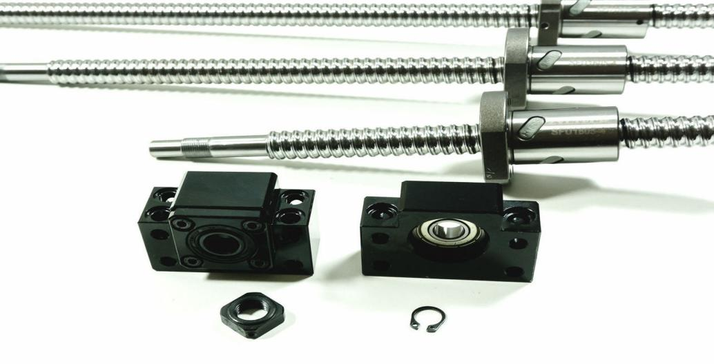 News - Installation of Ball Screws and Screw Supports